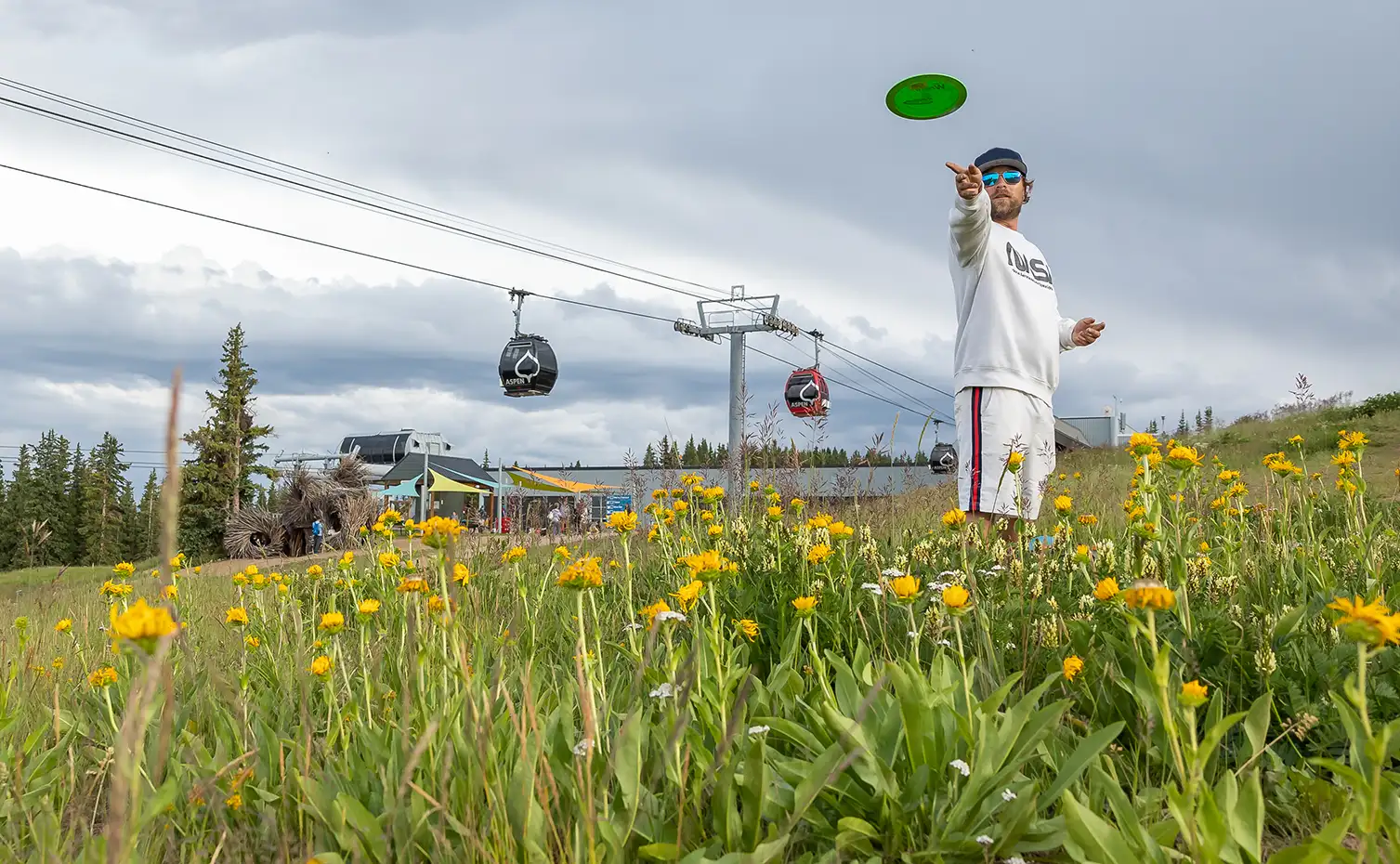 Disc Golf Course in Snowmass, Colorado | Aerial Approach